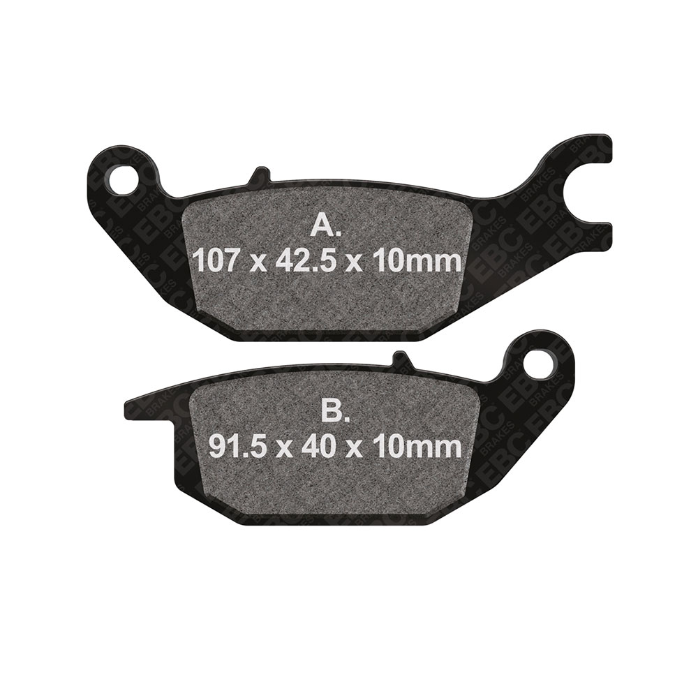 EBC FA343 kočione pločice (ORGANIC)