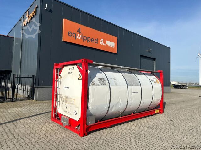 Tank kontejner
Welfit Oddy 20FT ISO Tankcontainer / 24.870L / UN-Portable...