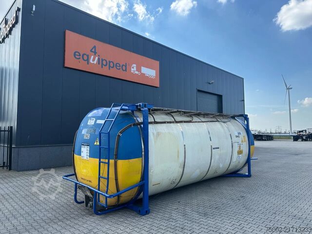 Tank kontejner
UBH INTERNATIONAL 34.580L / 1-comp. / 4 BAFFLES / 20FT swapbody /...