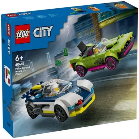 Lego CITY Jurnjava policijskog automobila i masel kara ( 1045384 )