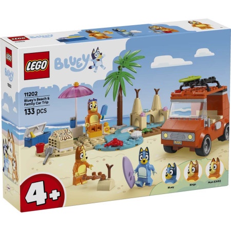 Lego BLUEY: Bluey - plaza i porodicni izlet automobilom ( 1046169 )