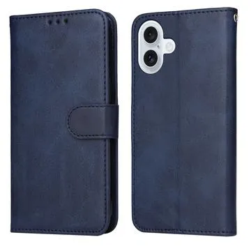 IPHONE 17 WALLET CASE WITH STAND - BLUE