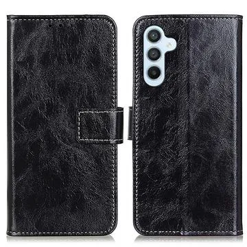 SAMSUNG GALAXY A57 WALLET CASE WITH STAND - BLACK