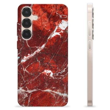 SAMSUNG GALAXY S25+ TPU MASKA - CRVENI MERMER