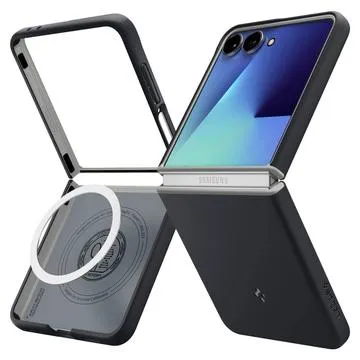 SAMSUNG GALAXY Z FLIP7 SPIGEN NANO POP MAGFIT CASE - BLACK SESAME
