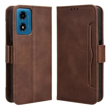 MOTOROLA MOTO G24 POWER/G04/E14 CARDHOLDER SERIJA FUTROLA-NOVČANIK - BRAON
