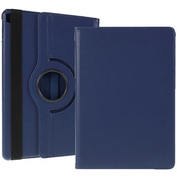 IPAD 10.2 2019/2020/2021 360 ROTARY FOLIO CASE (OPEN BOX - BULK SATISFACTORY) - DARK BLUE