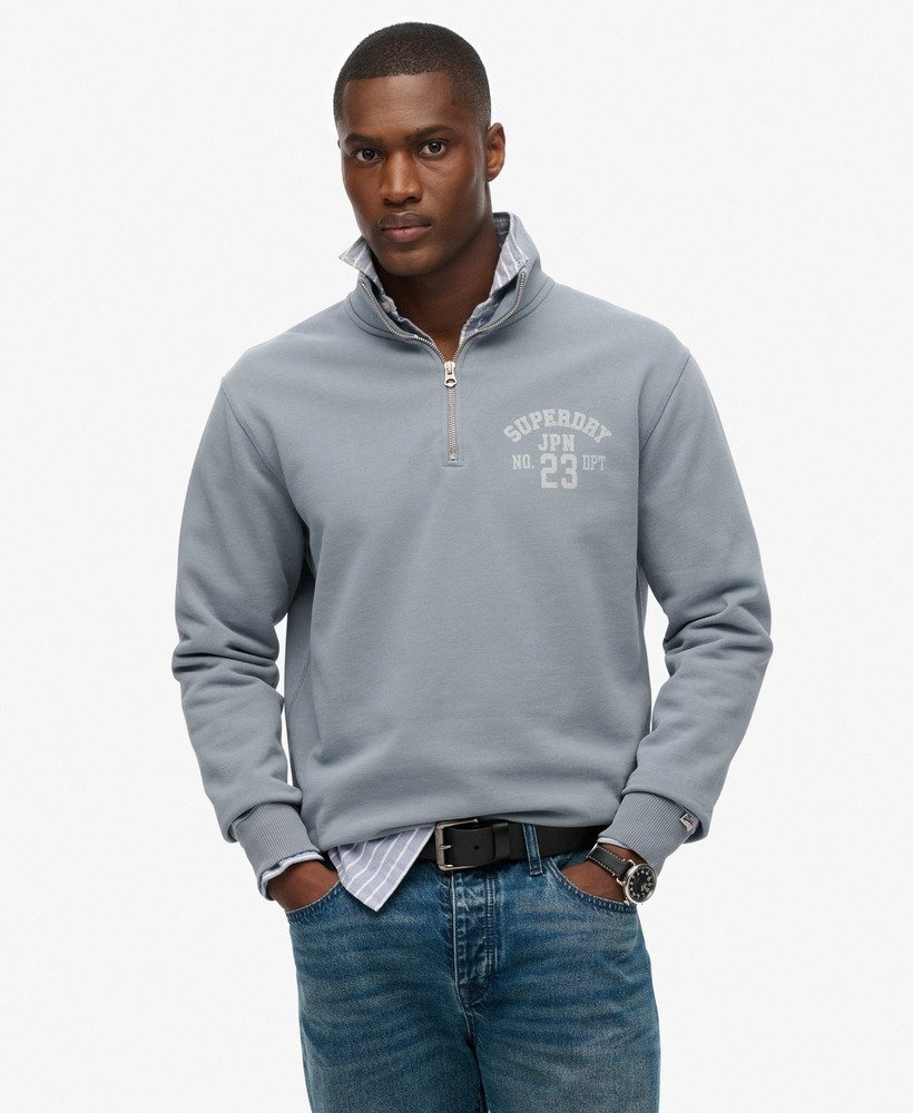 SUPERDRY DUKS HALFZ BGREY