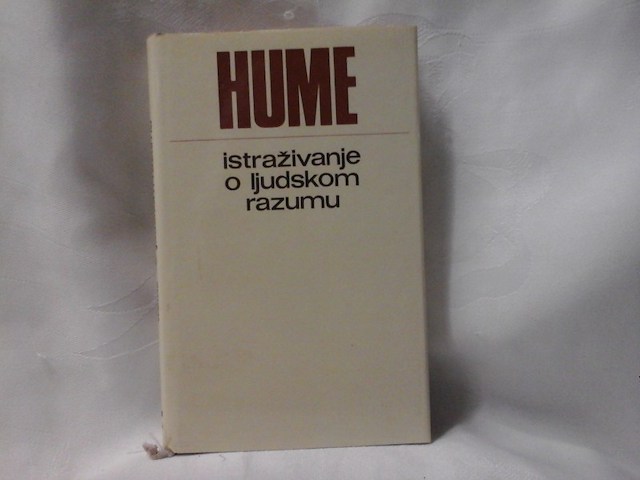 Istraživanje o ljudskom razumu Hume David Hjum