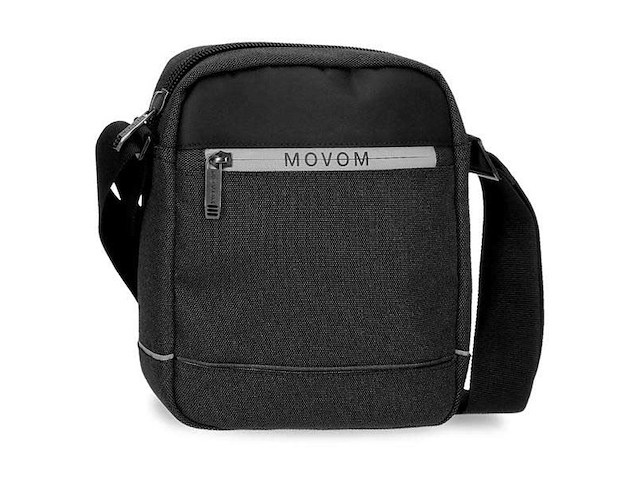 Movom Muška torbica 22cm Trimmed black 51754
