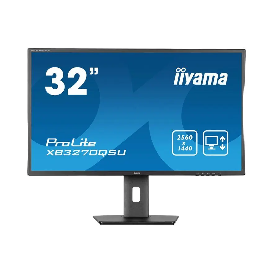 Iiyama Monitor Prolite XB3270QSUB1, 31.5'', IPS, 100Hz, Crni