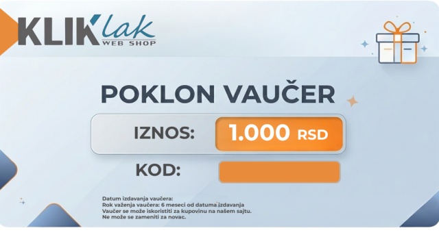 Poklon Vaučer - 1000 din