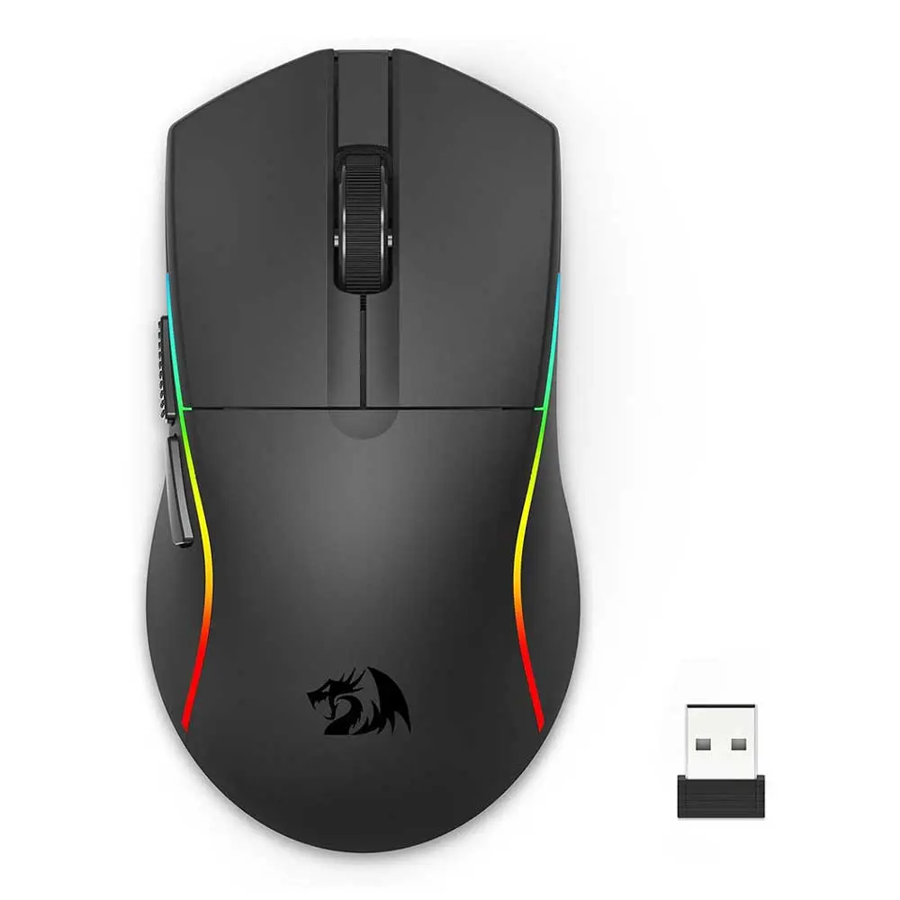 Redragon Kompjuterski miš Deicide Standard, 24000 DPI, Crni