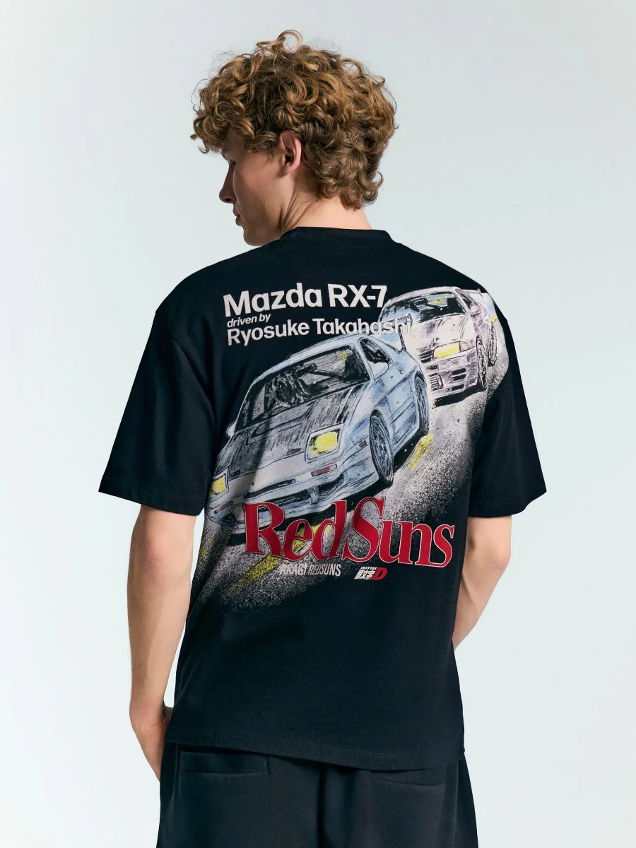 Majica sa printom Initial D