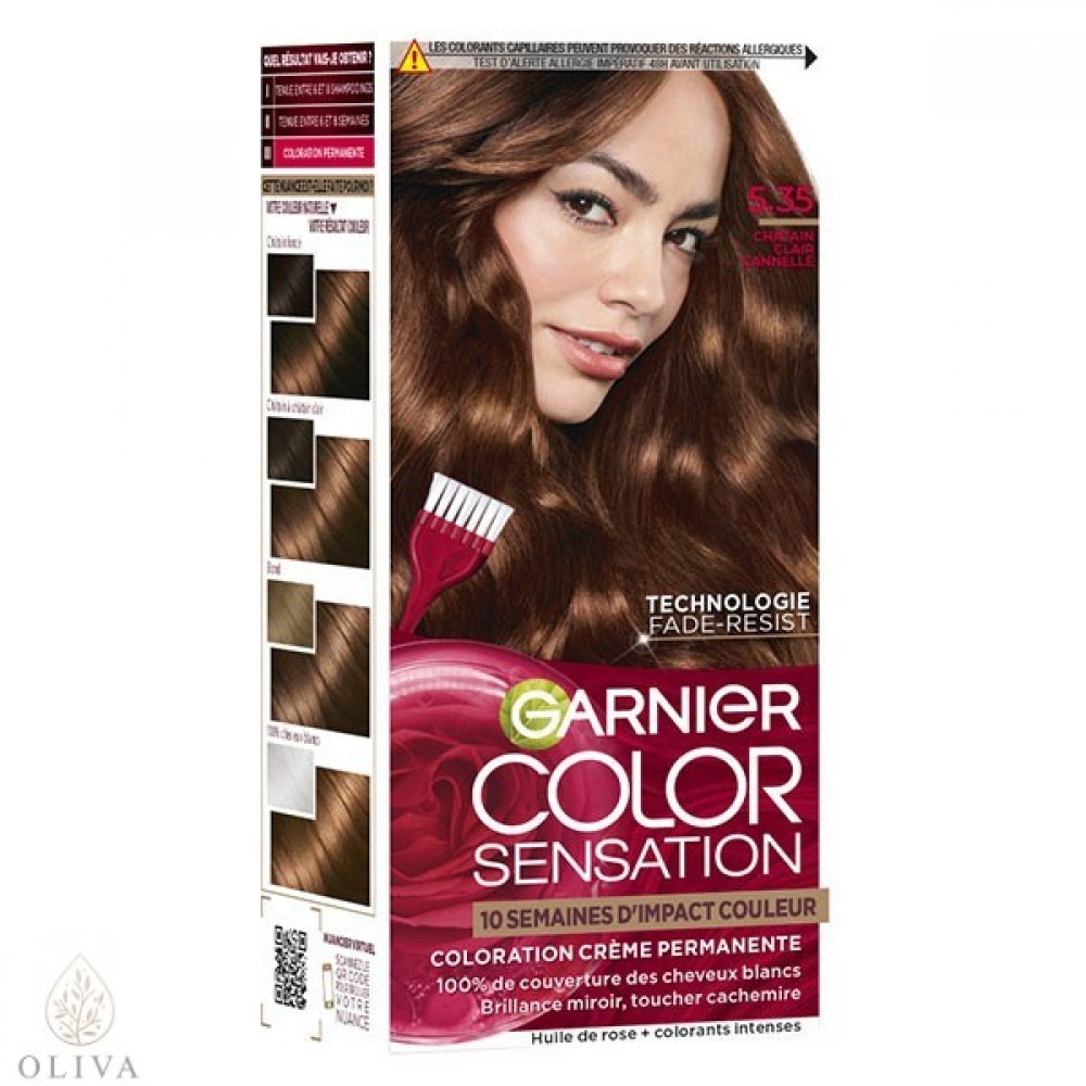 GARNIER COLOR SENSATION 5.35 CINNAMON BROWN
