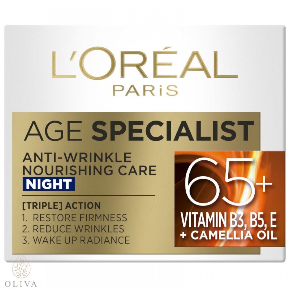 L'OREAL PARIS AGE SPECIALIST 65+ NOĆNA KREMA PROTIV BORA 50 ML
