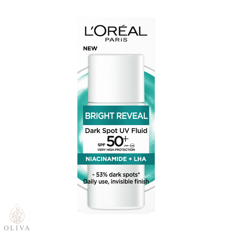 L'OREAL PARIS BRIGHT REVEAL UV FLUID SPF 50+ PROTIV TAMNIH FLEKA 50 ML