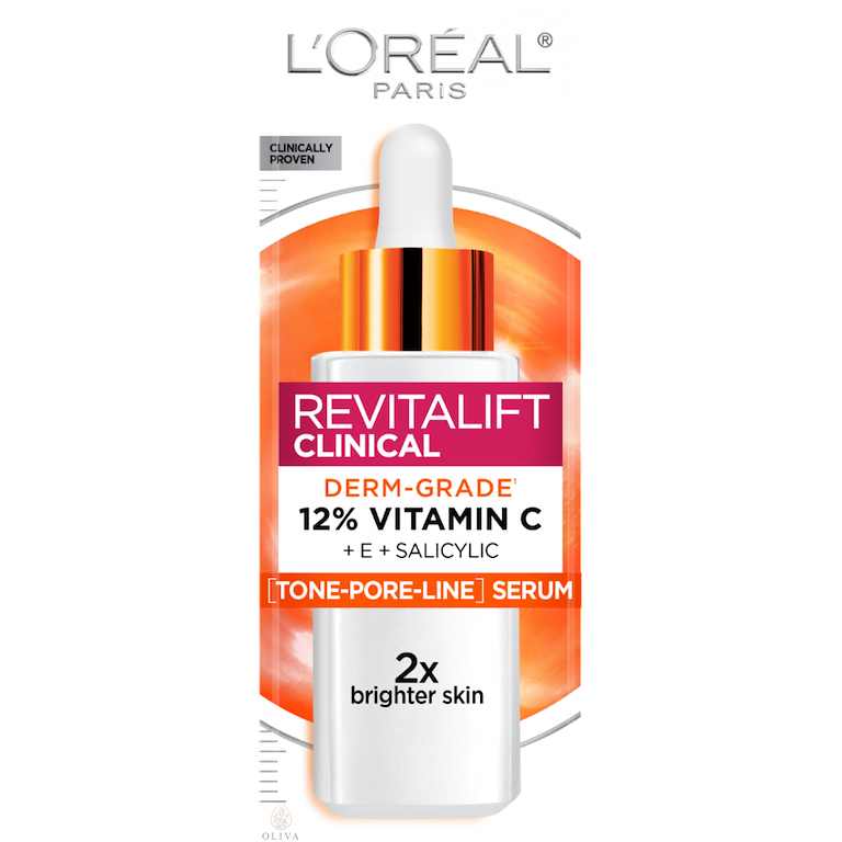 L'OREAL PARIS REVITALIFT CLINICAL SERUM S 12% ČISTOG VITAMINA C 30 ML