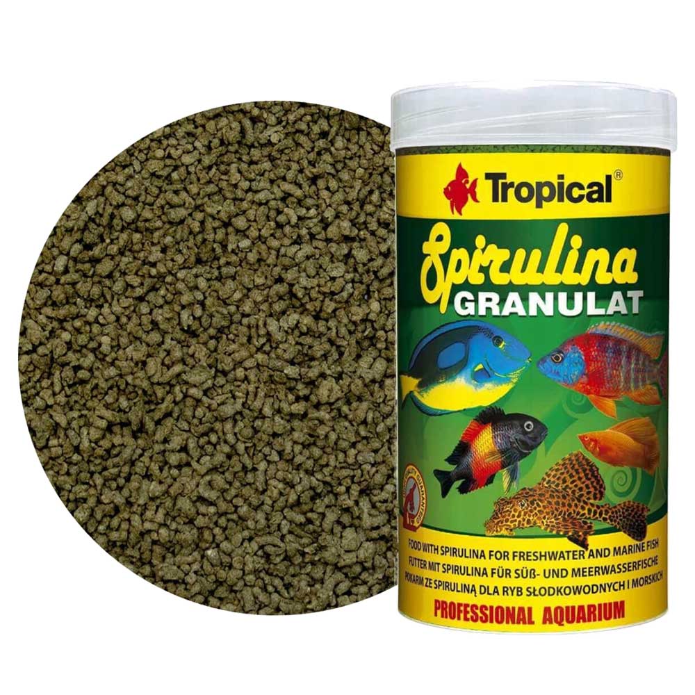 Tropical spirulina granulat