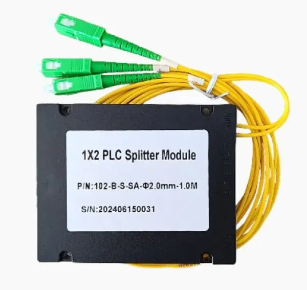 Optički PLC Splitter ExeLink 1×2 SC/APC ABS