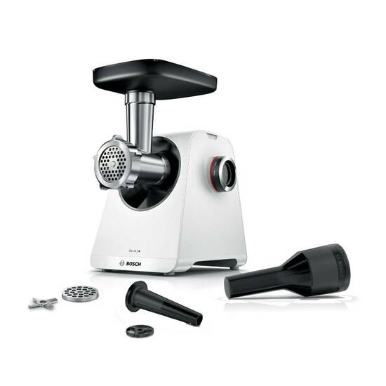 Mlin za meso Bosch MFWS420W, 500W, 2,5kg/min, Bela boja