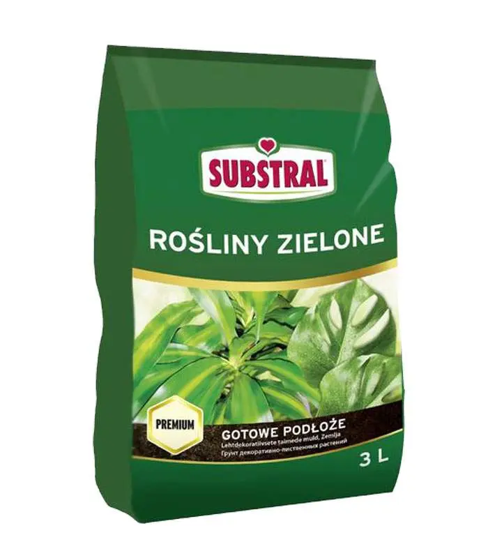 Zemlja Substral za zelene biljke, 3L