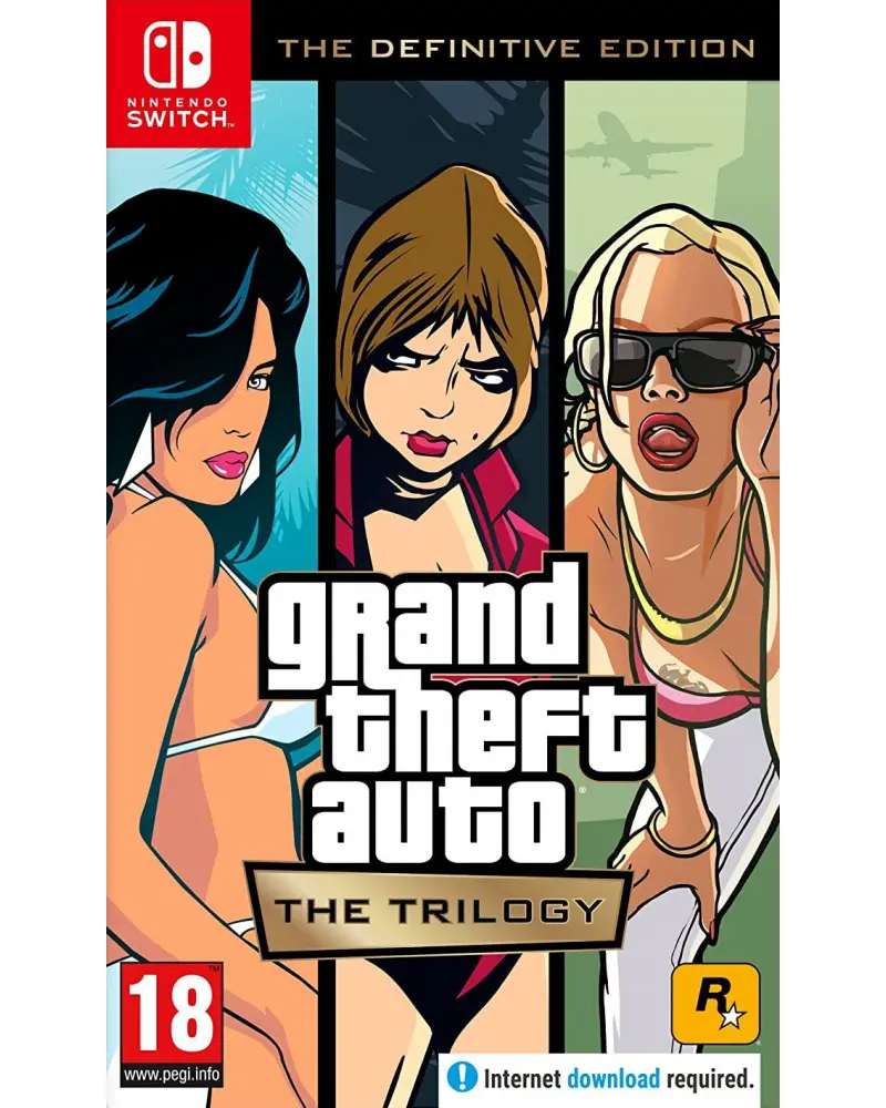 Nintendo Svitch Grand Theft Auto Trilogi - Gta Trilogi