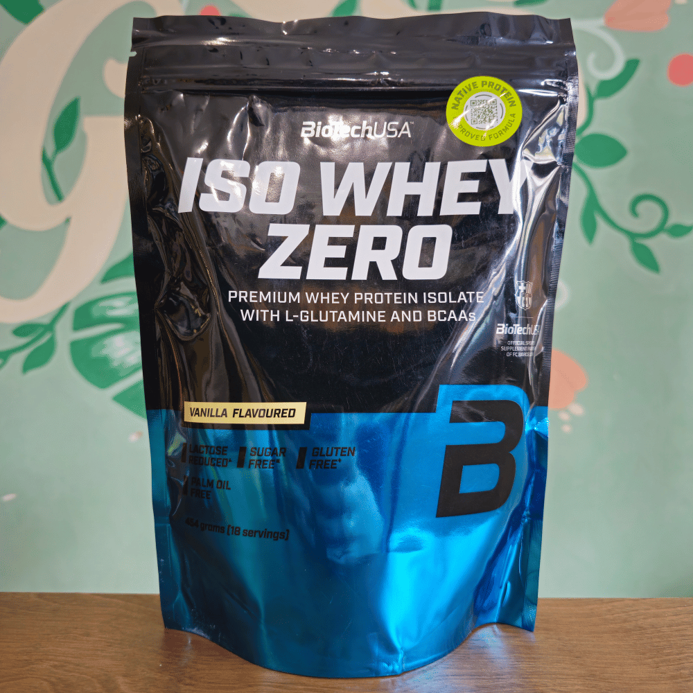 BioTechUSA – Iso Whey Zero – Vanila 454g
