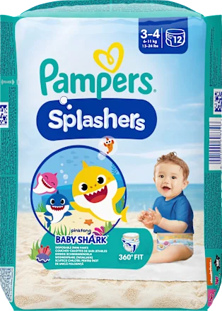 Pampers Splashers
Splashers- pelene za plivanje, veličina 3-4 (6- 11kg), 12 kom
