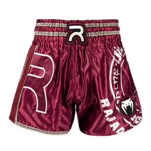 Venum x Rajadamnern Bokserski šorc Muay Thai, Bordo