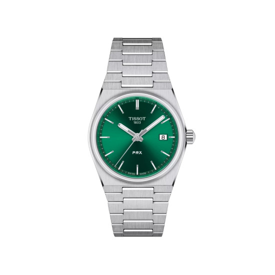 TISSOT T1372101108100 PRX 35mm green dial 10ATM