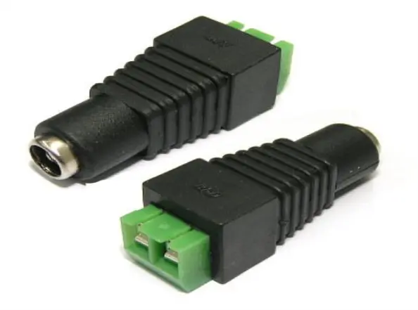 DC connector zenski