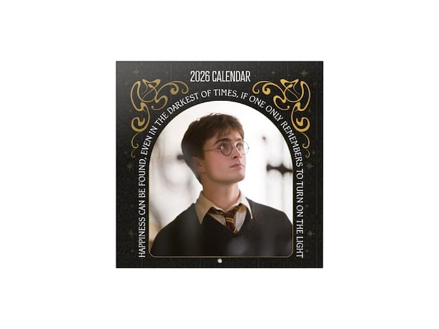 Zidni kalendar 2026 - Harry Potter, Movies, 30x30 cm