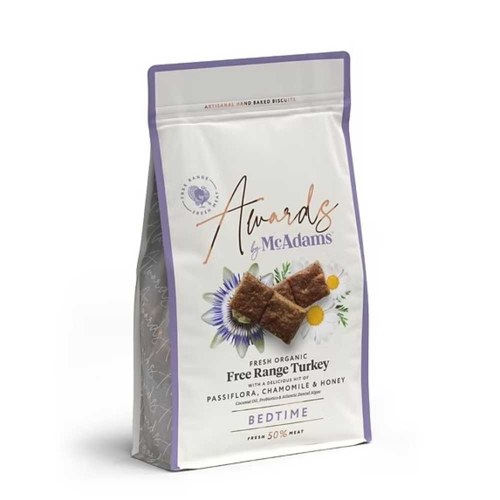 Mc Adams poslastica za pse Awarsd with passiflora & chamomile & honey 150g