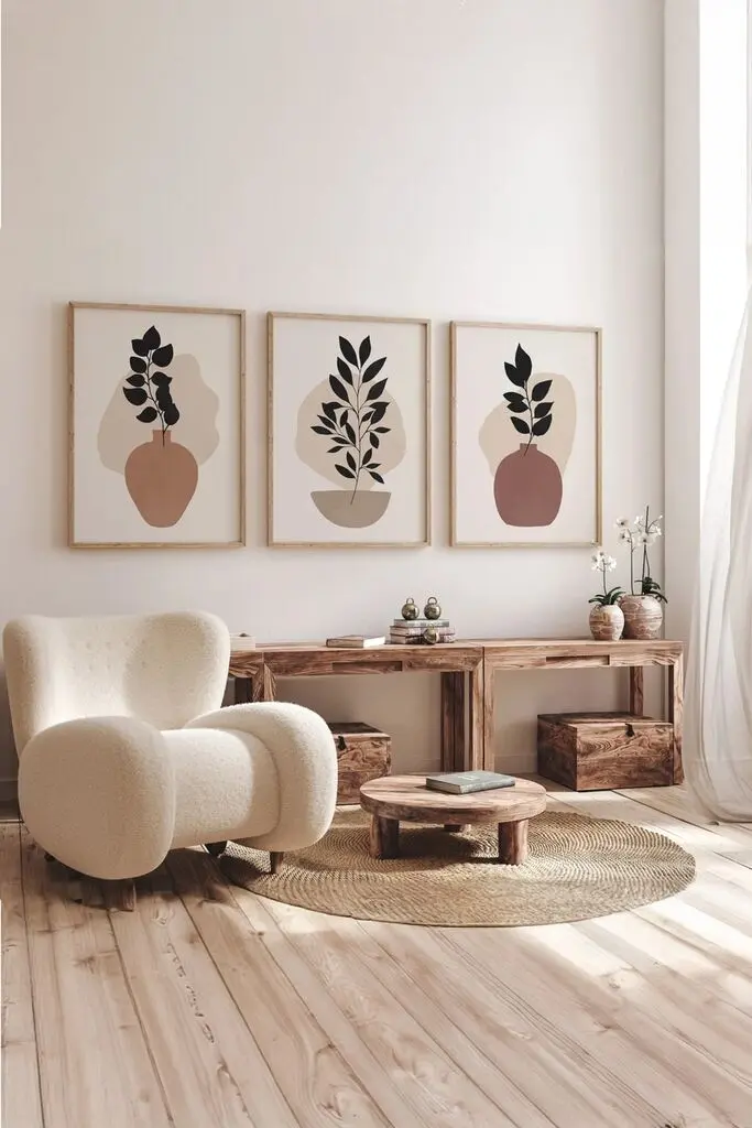 Wallity Slika 3Dartsoho53, 3 dela, 33 x 48 cm