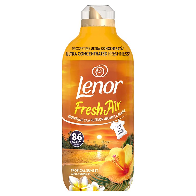 Lenor Omekšivač Fresh Air Tropic, 86 pranja