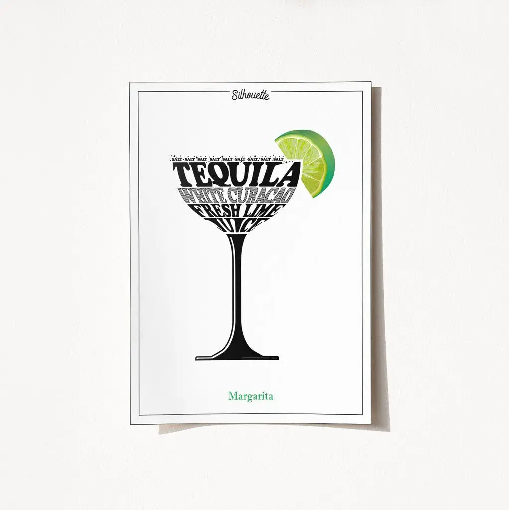 Wallity Poster Margarita-2047, 21x29,7 cm