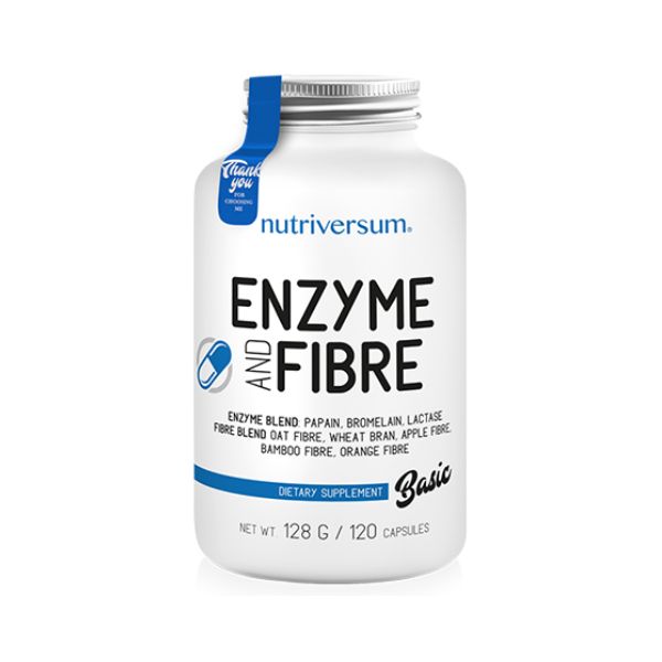 NUTRIVERSUM Enzyme and Fibre – 120 kapsula