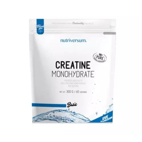 NUTRIVERSUM Creatine Monohydrate Basic – 300 g