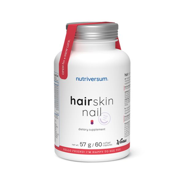 NUTRIVERSUM Hair Skin Nail Women – 60 kapsula