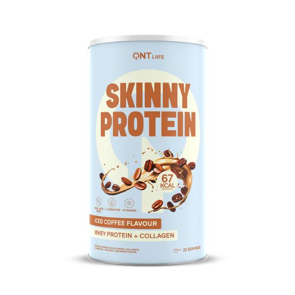 QNT Skinny Protein iced coffee