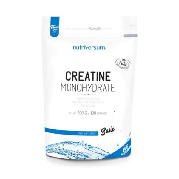 NUTRIVERSUM Creatine Monohydrate Basic – 500 g