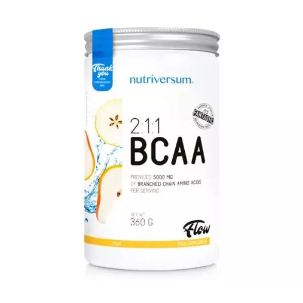NUTRIVERSUM BCAA Flow 2:1:1 kruška 360g