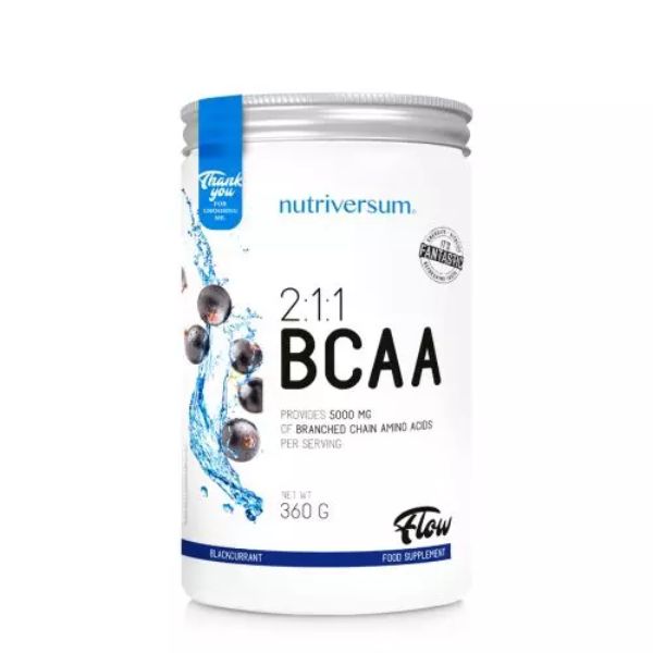 NUTRIVERSUM BCAA Flow 2:1:1 crna ribizla 360g
