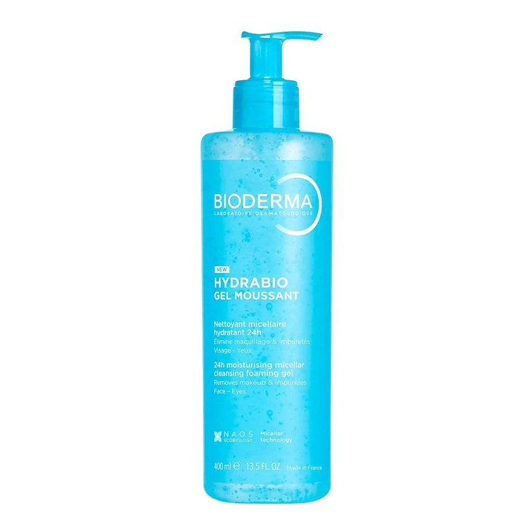 BIODERMA Hydrabio Micelarni Hidratantni Gel za Umivanje za Sve Tipove Kože 400 mL