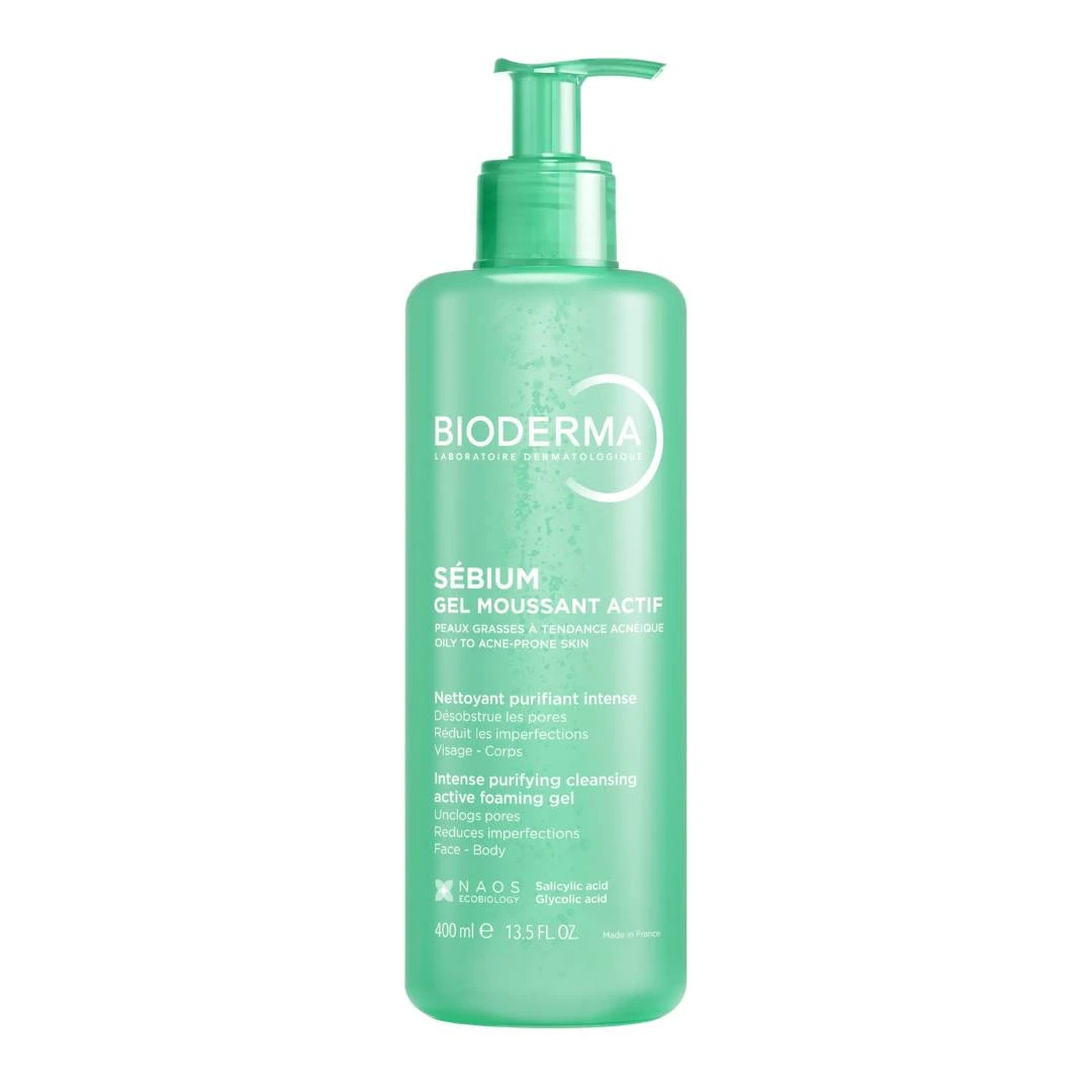 BIODERMA Sébium Aktivni Gel Moussant Actif za Umivanje 400 mL