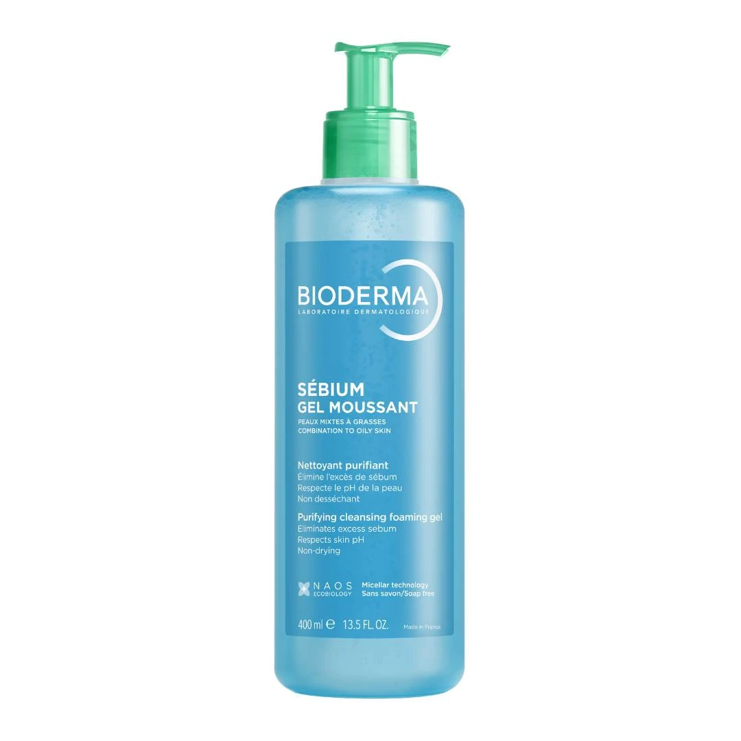 BIODERMA Sébium Gel Moussant Nežni Penasti Gel za Umivanje 400 mL