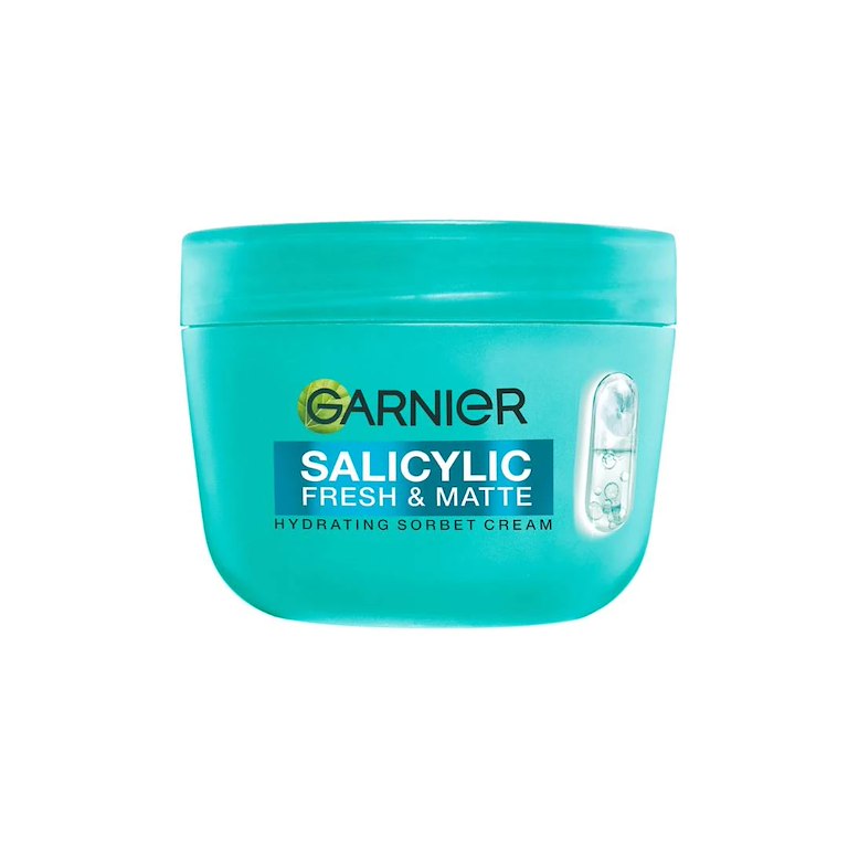 GARNIER SORBET Salicylic Hidratantna Krema sa Salicilnom Kiselinom za Masnu i Kombinovanu Kožu Lica 85 mL