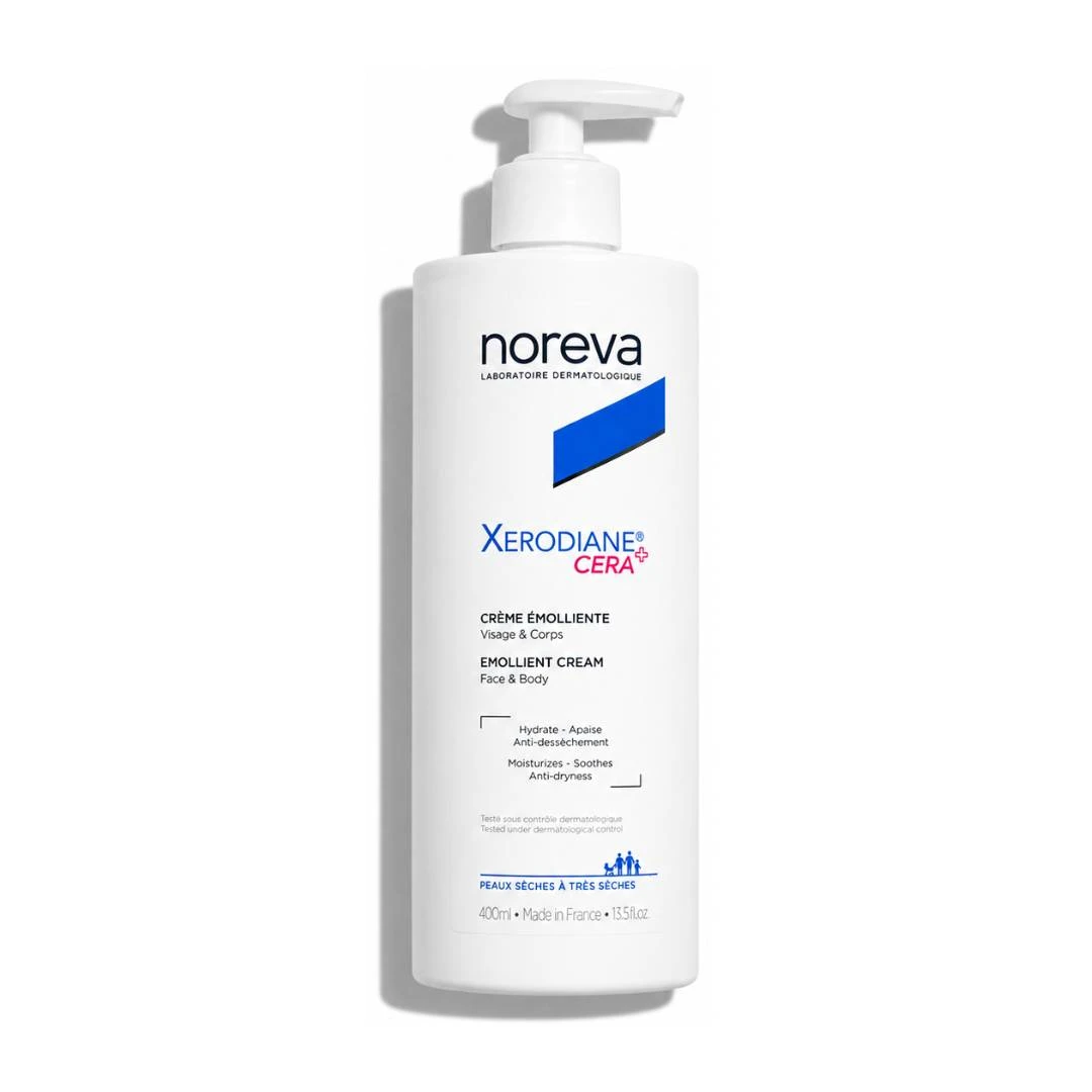 noreva XERODIANE® CERA+ Emolijentna Krema za Lice i Telo 400 mL