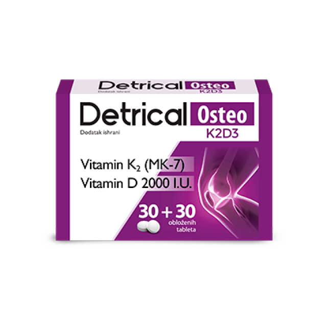 DR. THEISS DETRICAL OSTEO K2D3 30+30 TABLETA
